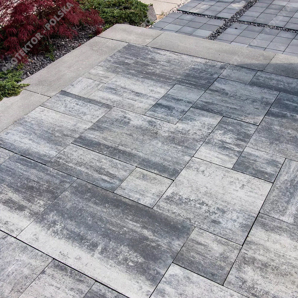 kostka brukowa ROMALIT BRUK-BET gr.8 cm kolor wapień muszlowy droga - 15048832978 - oficjalne ...