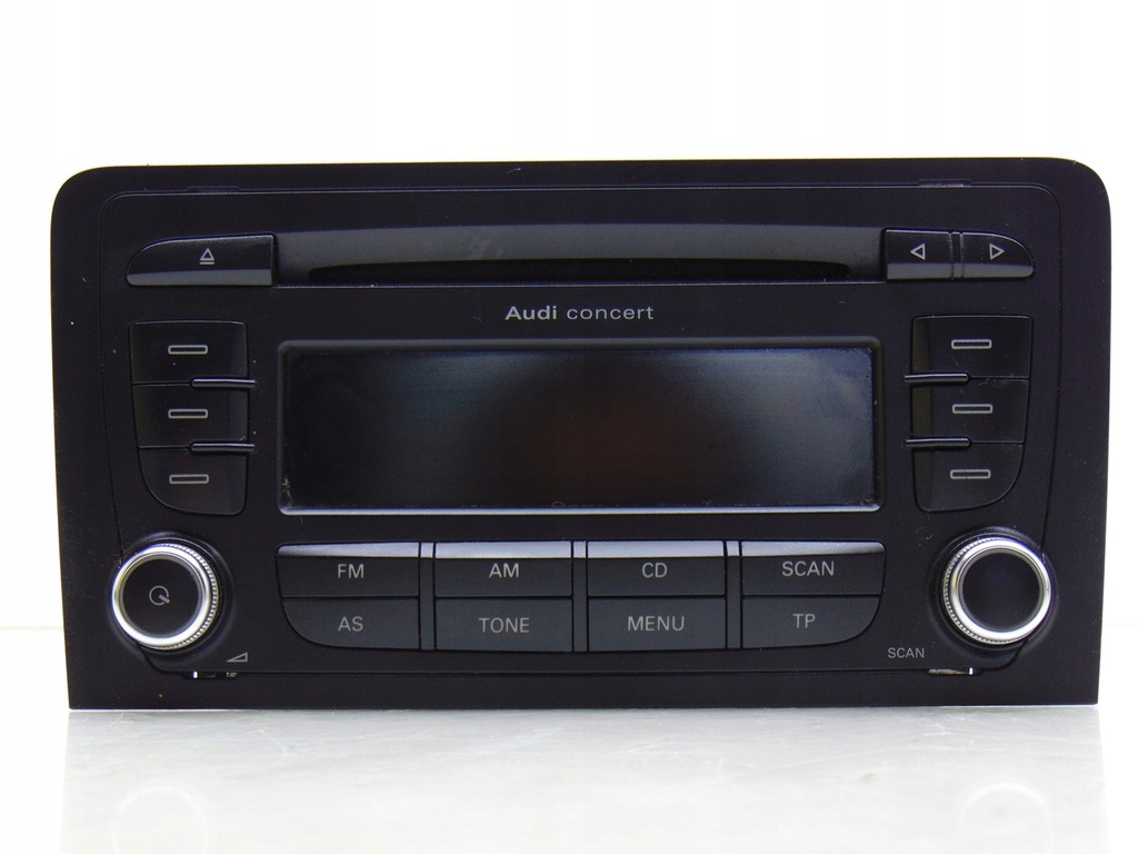 RADIO CD CONCERT AUDI A3 8P LIFT 08-12 8P0035186S - 12992620431 - oficjalne archiwum Allegro
