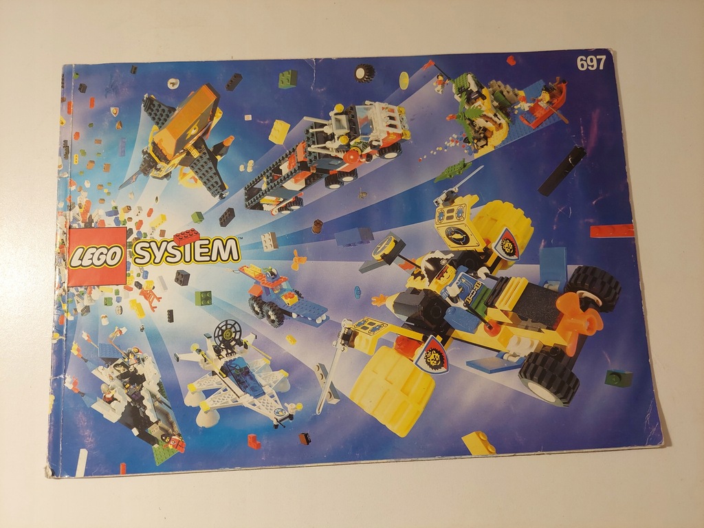 LEGO książka pomysłów 697 - 12691582013 - oficjalne archiwum Allegro