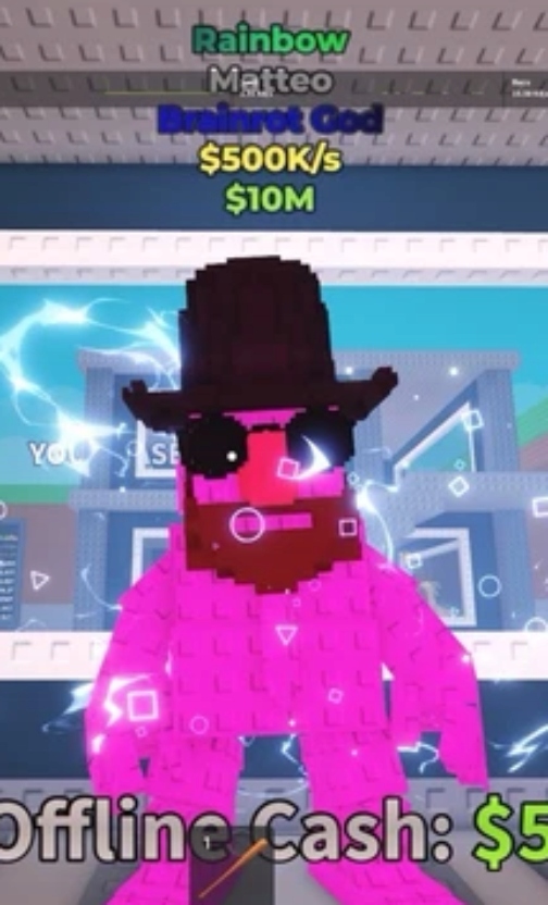 Rainbow Matteo |Steal a Brainrot |Brainrot gra | - 17680864887 ...