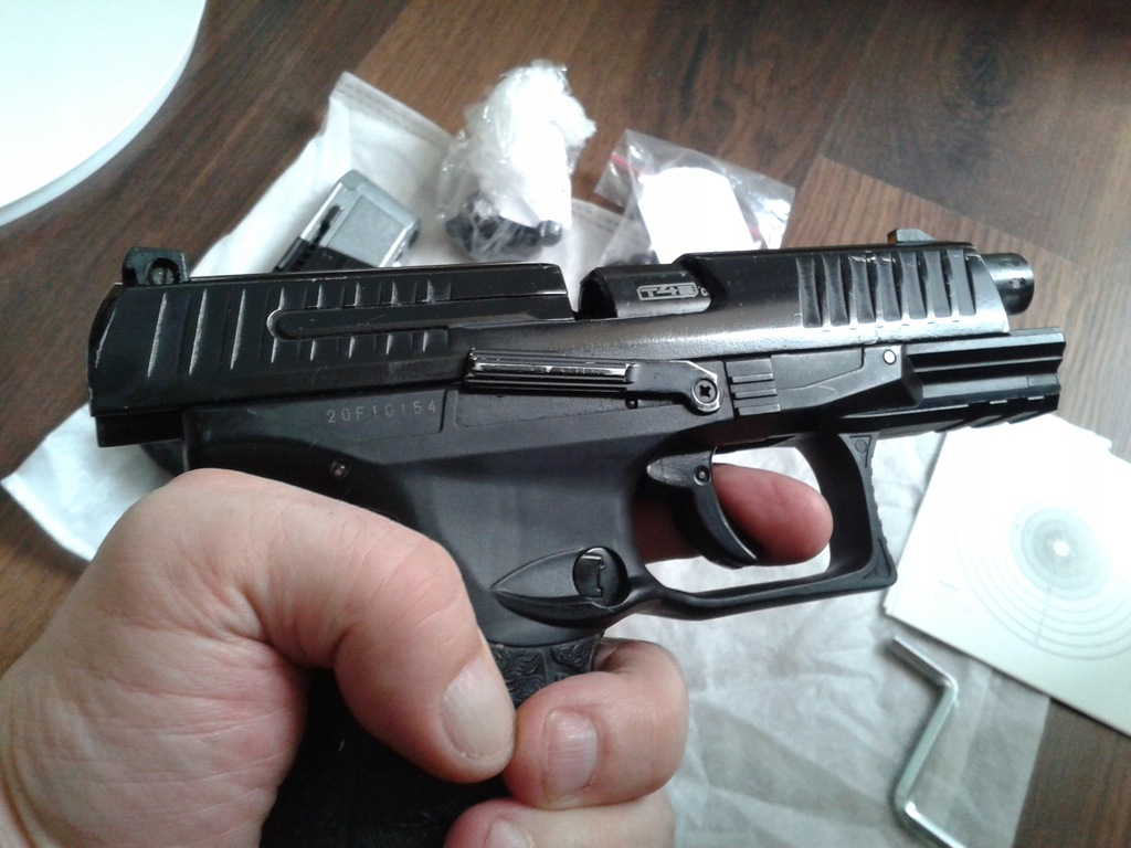 Pistolet obronny Walther PPQ T4E kal.43 Blow Back - 12569018410 ...