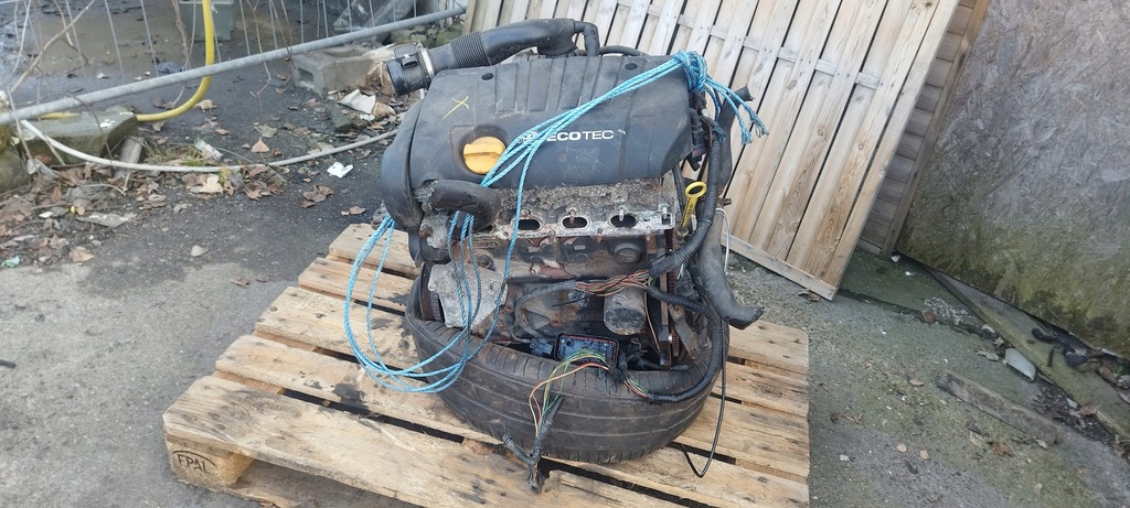 silnik z18xe 1.8 16v opel kompletny 139 tys km - 13081031641 ...