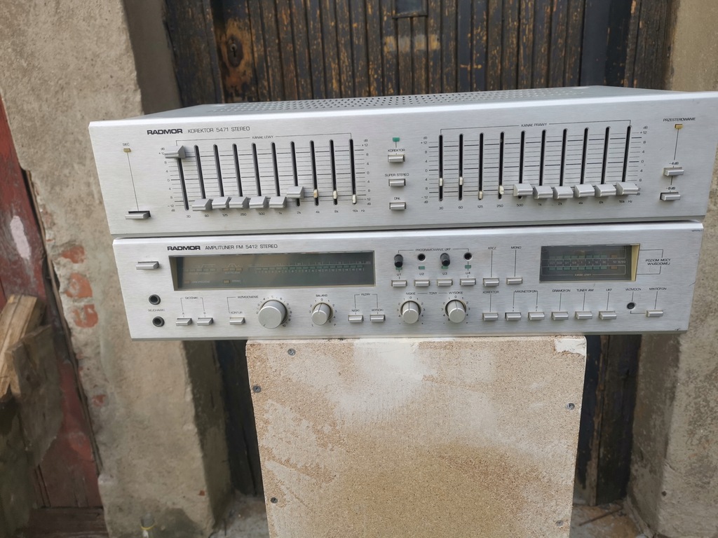 Amplituner Radmor 5412 z korektorem - 13786772798 - oficjalne archiwum ...