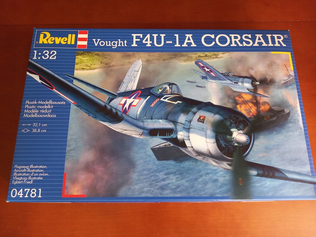 REVELL 04781 - Vought F4U-1A Corsair 1/32 - 14009646786 - oficjalne ...