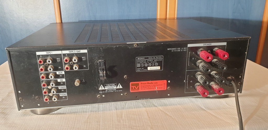 Купить Усилитель Sony TA-F270: отзывы, фото и характеристики на Aredi ...