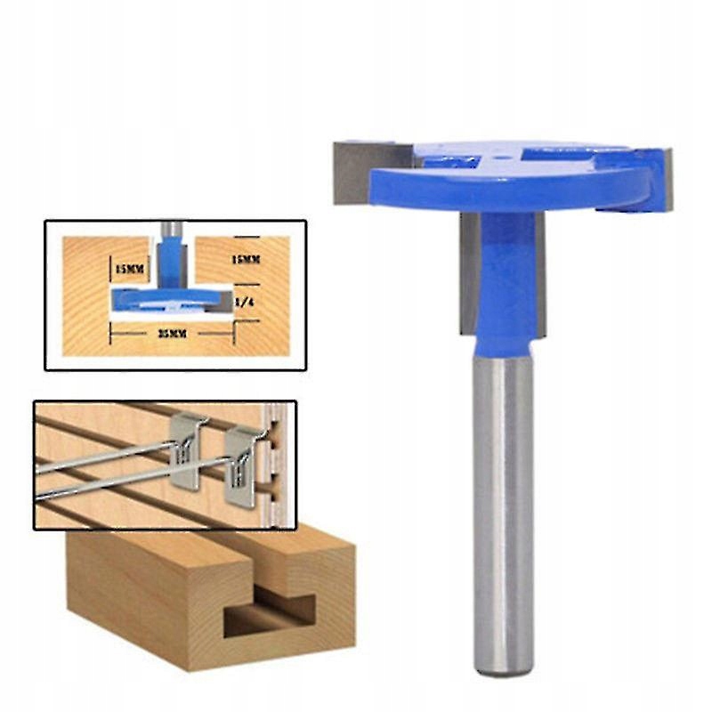 1/4inch Shank T Slot Router Bit T-track Woodwork - 12758996419 ...