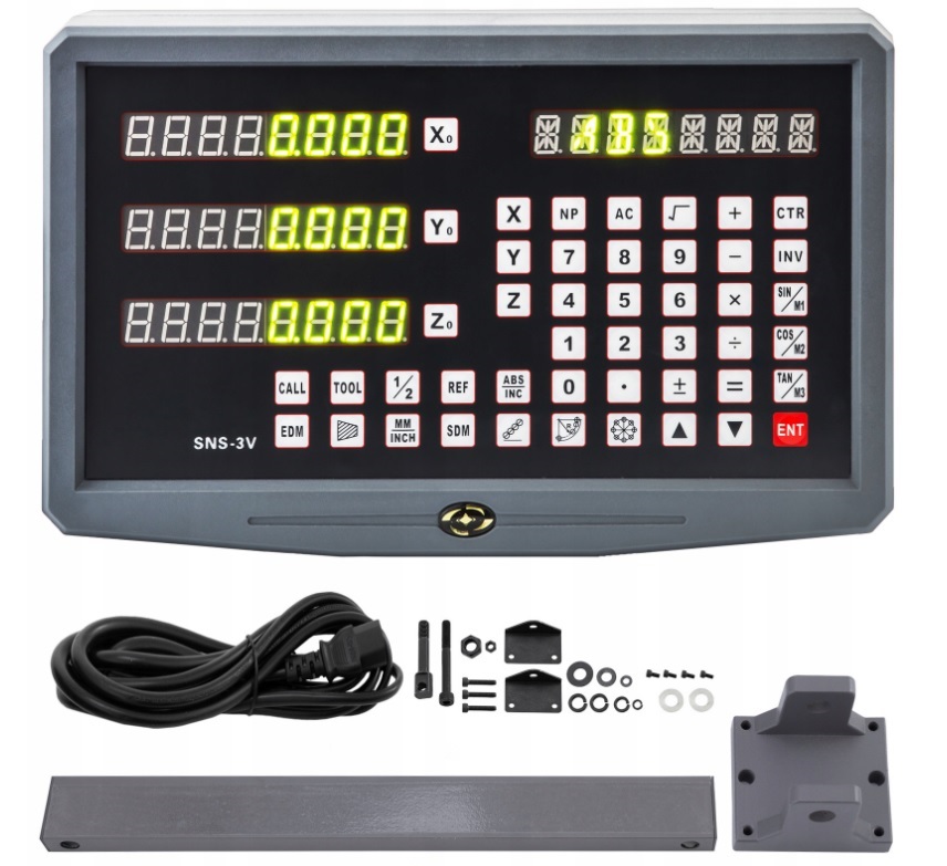 5348 ENKODER LINIOWY FREZARKI DO ODCZYTU CYFROWEGO 3-OSIOWY VEVOR SNS-3V - 16745167008 ...