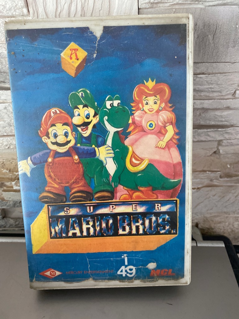 Super Mario Bros. VHS - 12700919746 - oficjalne archiwum Allegro