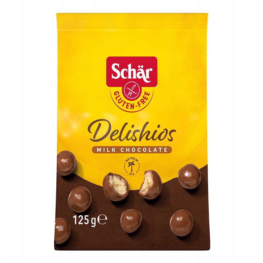 Delishios – chrupaki w czekoladzie 125g Schar NEW - 9362196497 ...