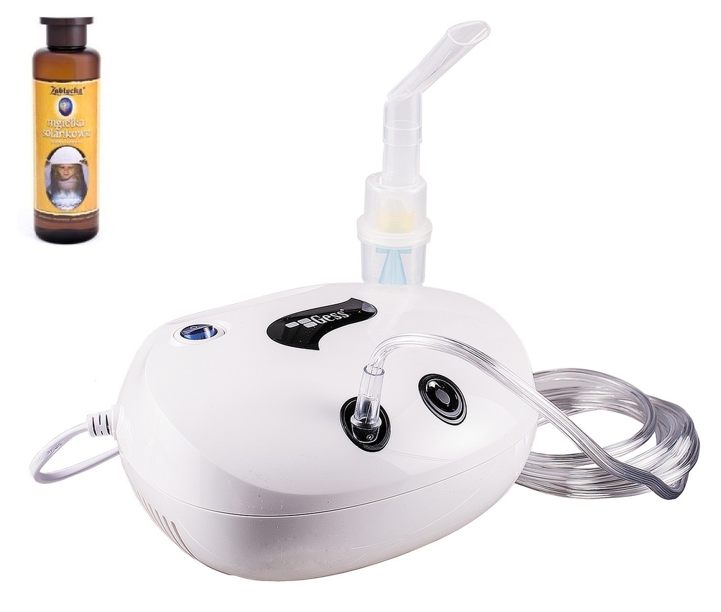 INHALATOR TŁOKOWY GESS OLIWIA 2 MASKI + SOLANKA - 7296072112 ...