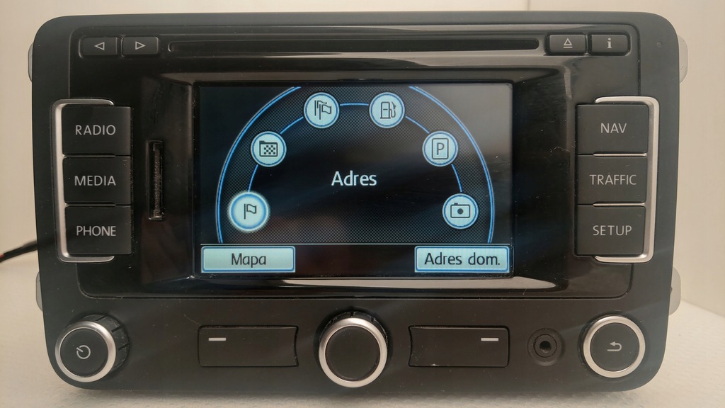 NAWIGACJA VW RNS315 GPS CD SD 3C8035279E+KOD - 12951328143 - oficjalne archiwum Allegro