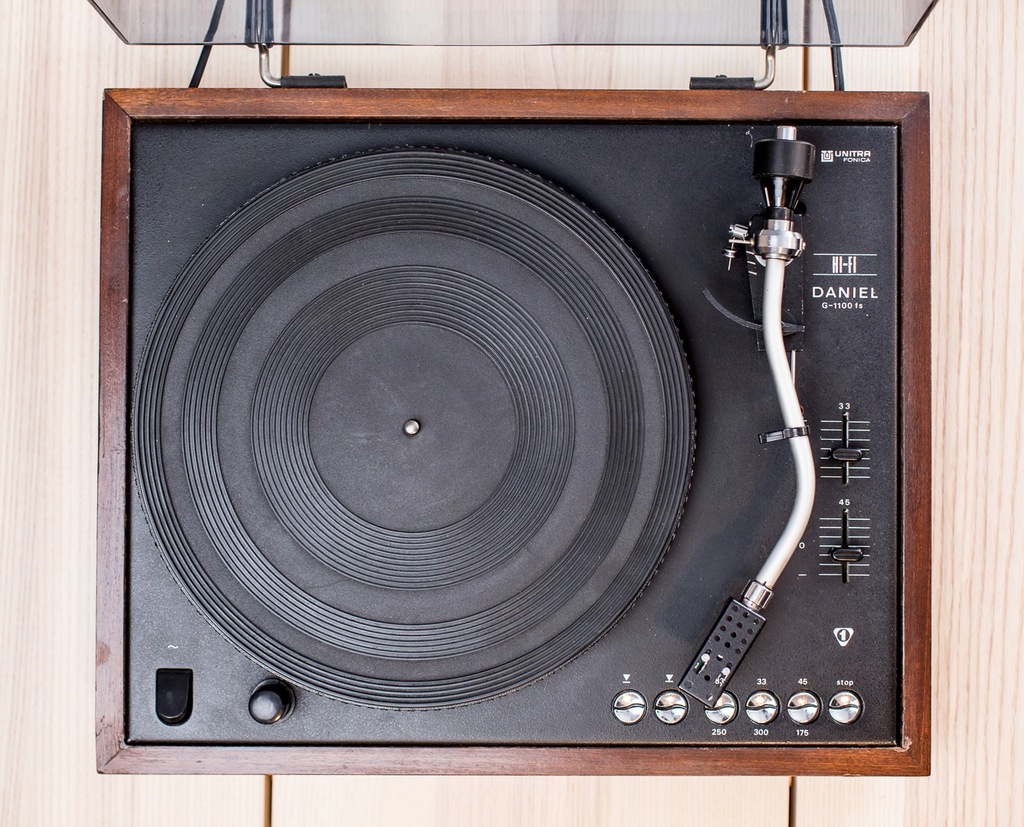 Gramofon Unitra DANIEL G-1100 fs - 8274543145 - oficjalne archiwum Allegro
