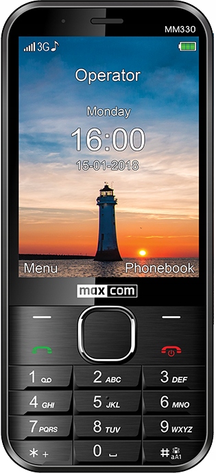 Klasyczny telefon Maxcom MM330 3G 5Mpix - 10900713612 - oficjalne ...