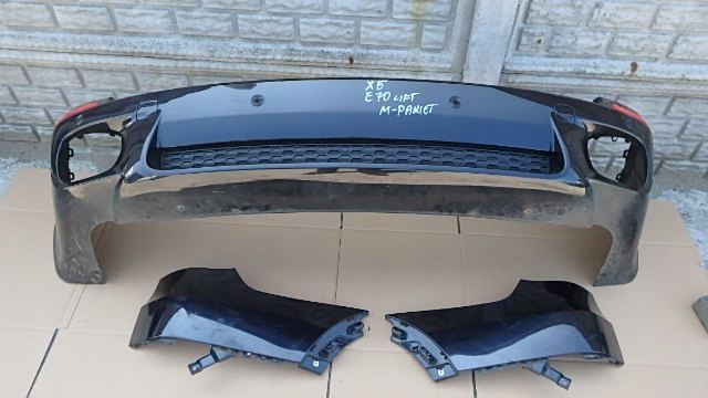ZDERZAK PDC POLIFT TYŁ TYLNY BMW X5 E70 M-PAKIET - 14021827801 - oficjalne archiwum Allegro