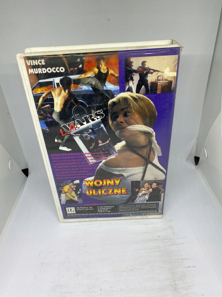 Wojny Uliczne VHS Vince Murdocco - 13269012241 - oficjalne archiwum Allegro