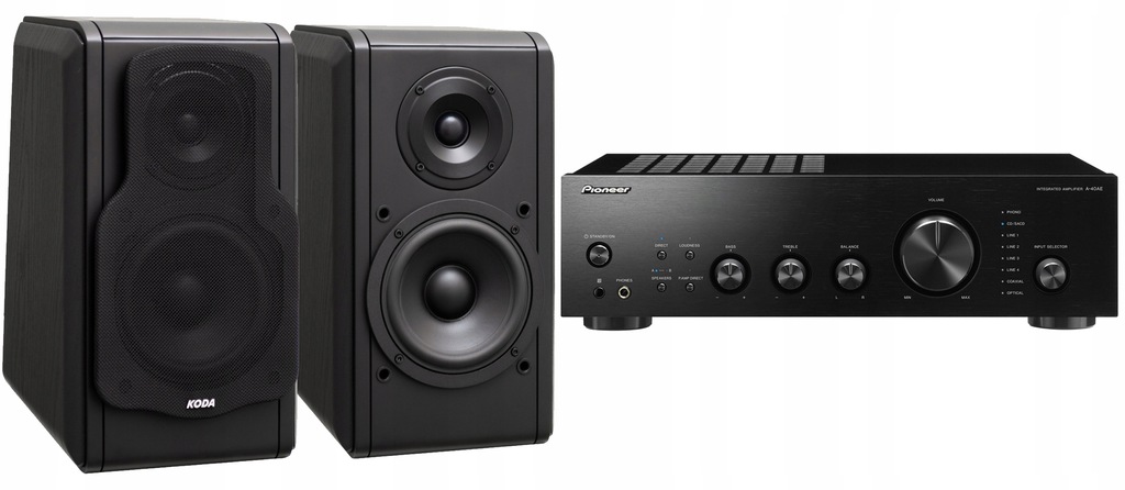 Pioneer A-40AE Kolumny Koda K-2000B Mk II stereo - 8687128968 - oficjalne archiwum Allegro