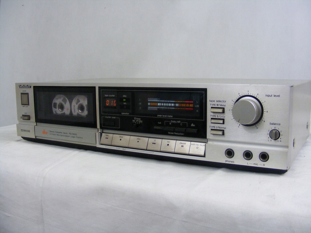 Deck TECHNICS RS-B405 DBX - 13531266420 - oficjalne archiwum Allegro