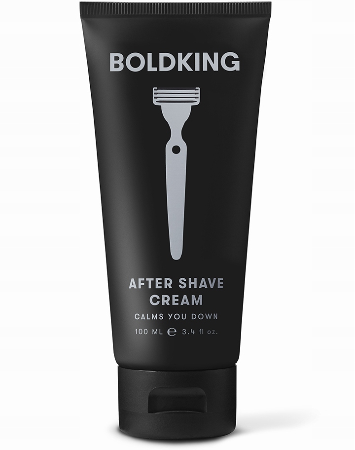 Boldking Krem po goleniu twarzy ciała głowy 100 ml - 11226107982 ...