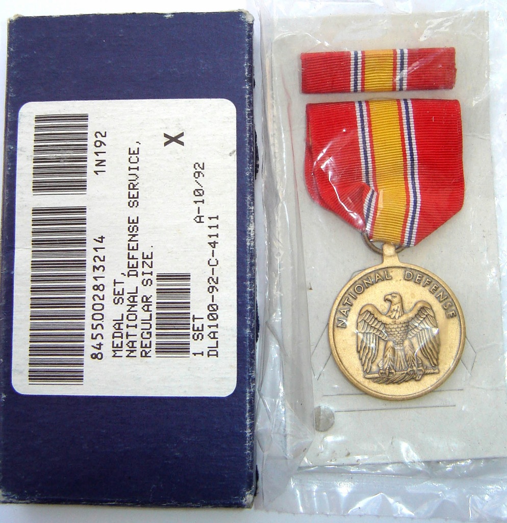 US. Army National Defense Service Medal set - 12621886213 - oficjalne ...