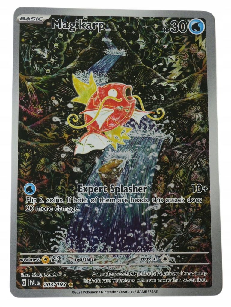 ORYGINALNA KARTA POKEMON PALDEA EVOLVED MAGIKARP PAL 203/193 IR - 14506544741 - oficjalne ...