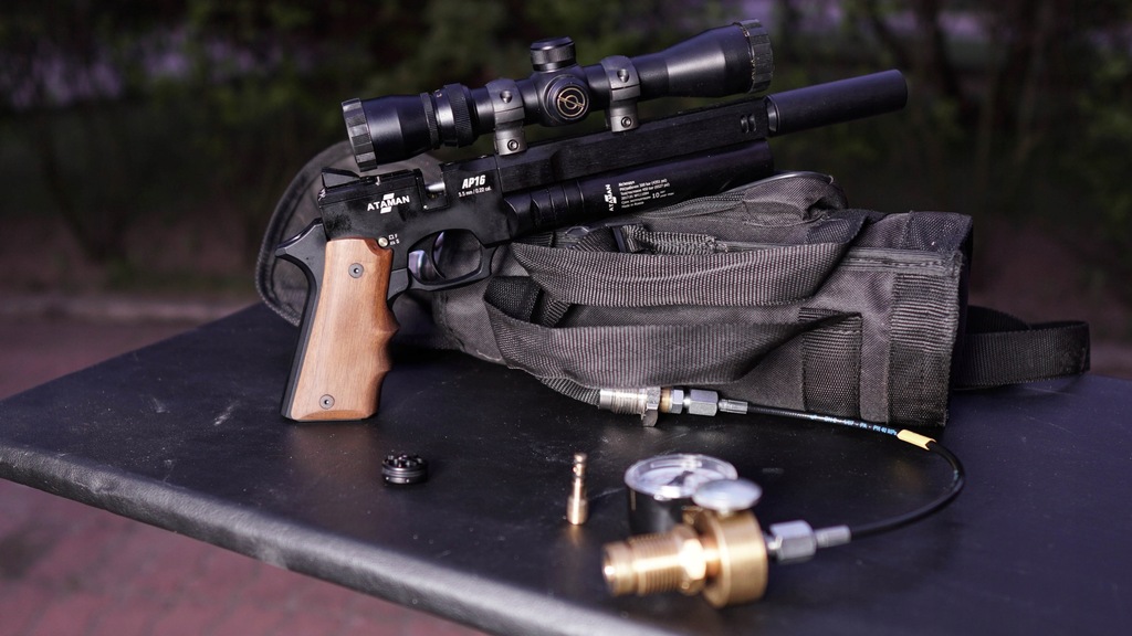 Pistolet Ataman AP16 Compact PCP 5.5mm poniżej 17J - 8022219740 ...
