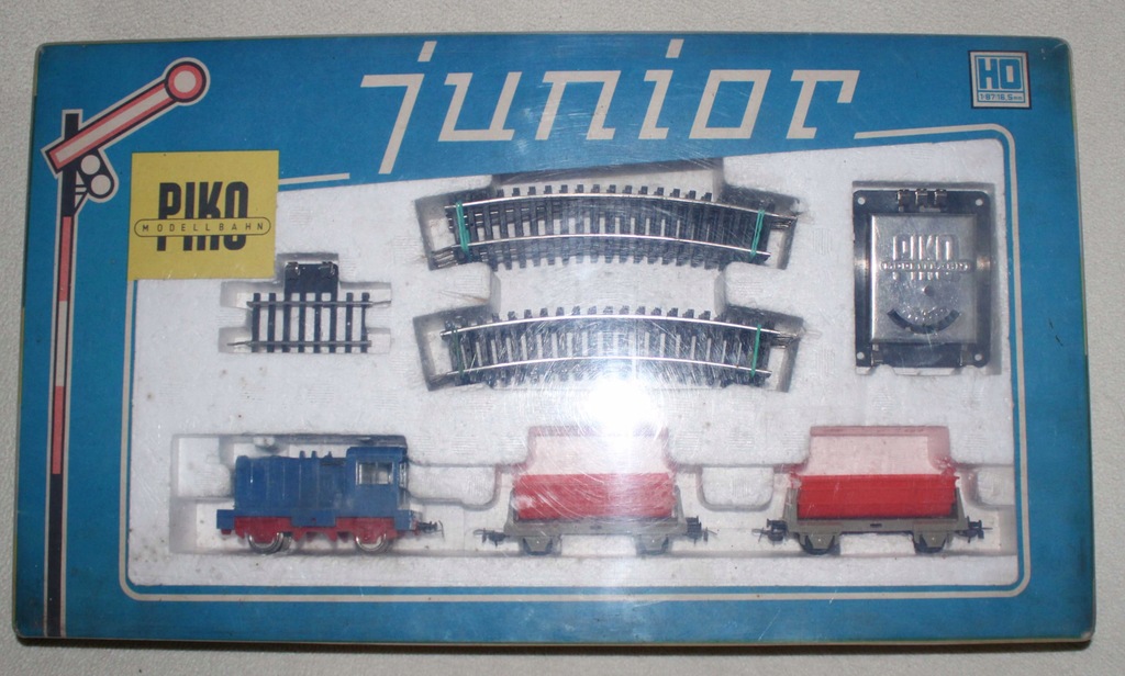 Zestaw kolejki JUNIOR PIKO lata 80 - 12429071398 - oficjalne archiwum ...
