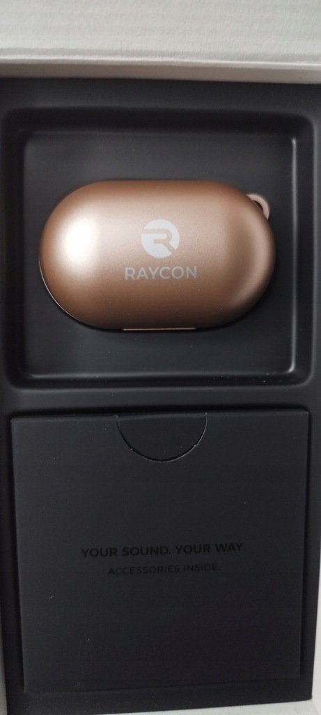 Słuchawki bezprzewodowe douszne Raycon The everyday earbuds ROSE GOLD ...