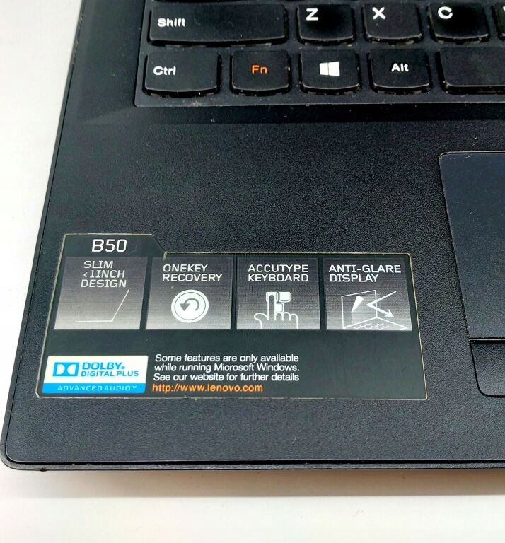 LAPTOP LENOVO B50-45 E1 MODEL 20388 - 9659262013 - oficjalne archiwum ...