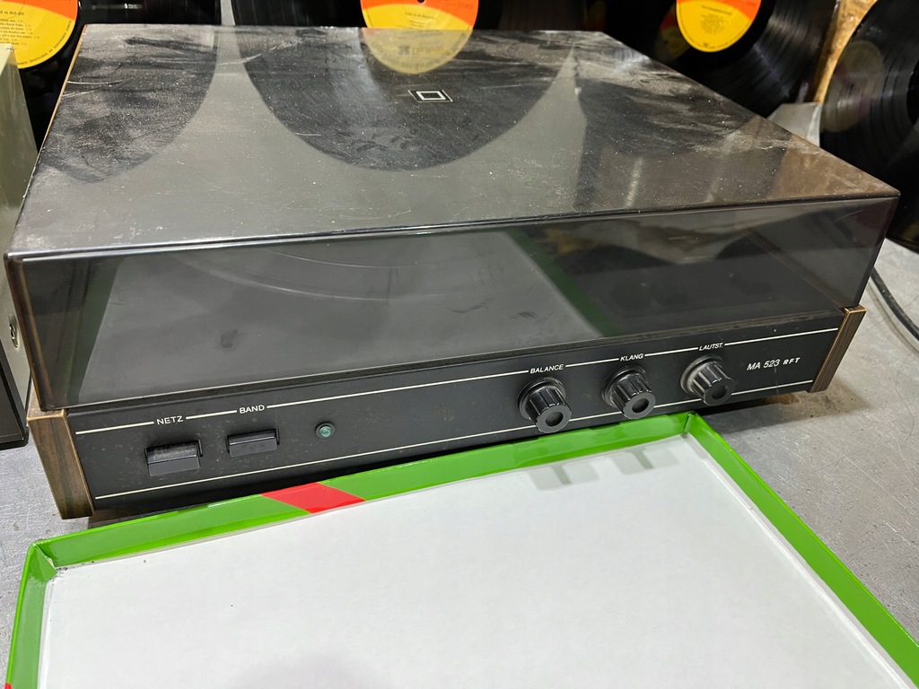 Magnetofon kasetowy RFT SK 3030 gramofon , płyty - 13446317282 ...