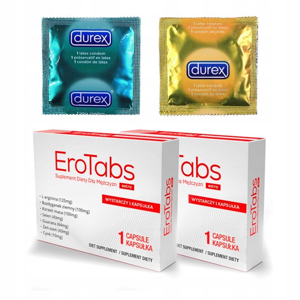 ERO TABS 2 BARDZO SILNE TABLETKI NA POTENCJĘ WZWÓD - 9686925939 ...
