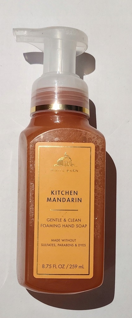 Bath Body Works Mydło KITCHEN MANDARIN Foaming Hand Soap P24 ...