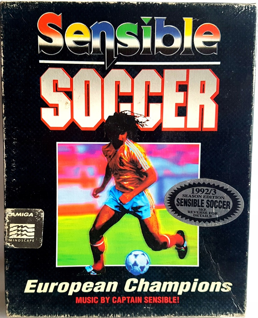 SENSIBLE SOCCER AMIGA GRA PIŁKA NOŻNA UNIKAT 1992 - 12018319576 ...