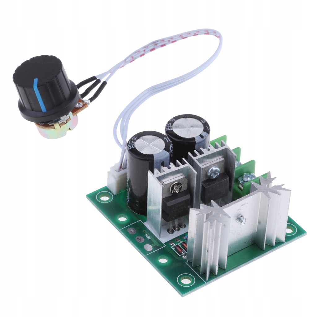 Sterownik silnika 10A 12 V DC Przełącznik regulatora PWM o mocy 400 W - 14755085554 - oficjalne ...