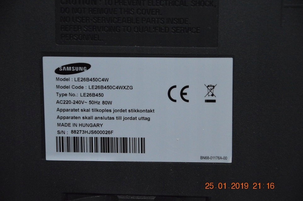 TELEWIZOR SAMSUNG 26CALI LE26B450C4W okazja - 7805962433 - oficjalne ...