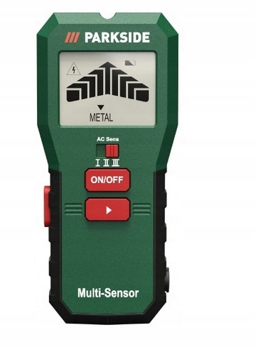 PARKSIDE Detektor wielofunkcyjny 4w1 PMSHM 2 A2 - 13514150340 - oficjalne archiwum Allegro