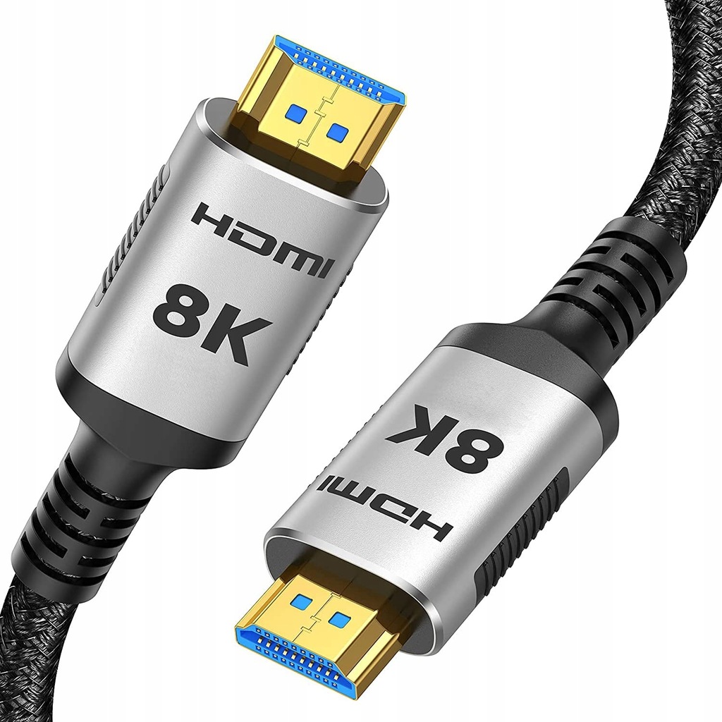 Kabel HDMI 2.1 HDCP 8K 48Gbps 2m czarny - 13415034178 - oficjalne ...