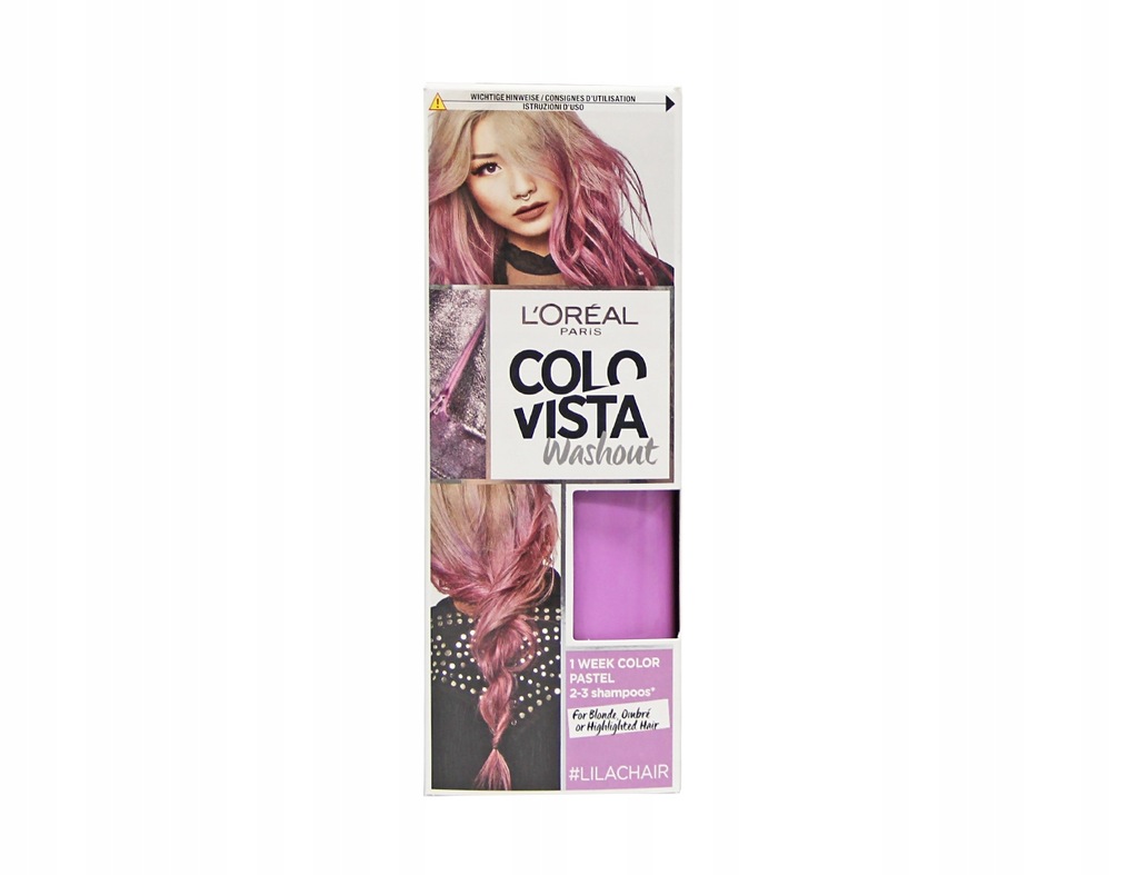 Loreal Colorista Szampon Koloryzujący Lilac Hair - 9436688883 ...