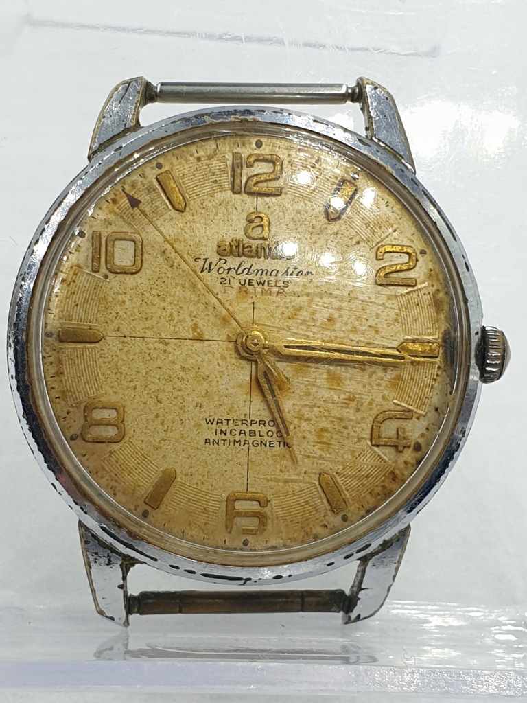 9. Zegarek mechaniczny Atlantic Worldmaster 21 Jewels PRIMA ...