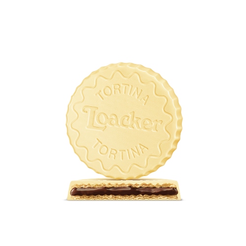 Loacker Tortina wafel w białej czekoladzie 21g - 11602465973 ...