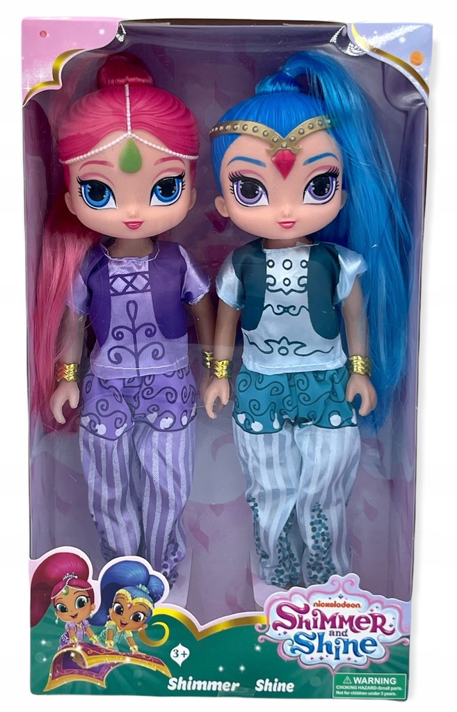 SHIMMER AND SHINE 2 LALKI - ZESTAW SZIMER I SZAJN - 11332345431 ...