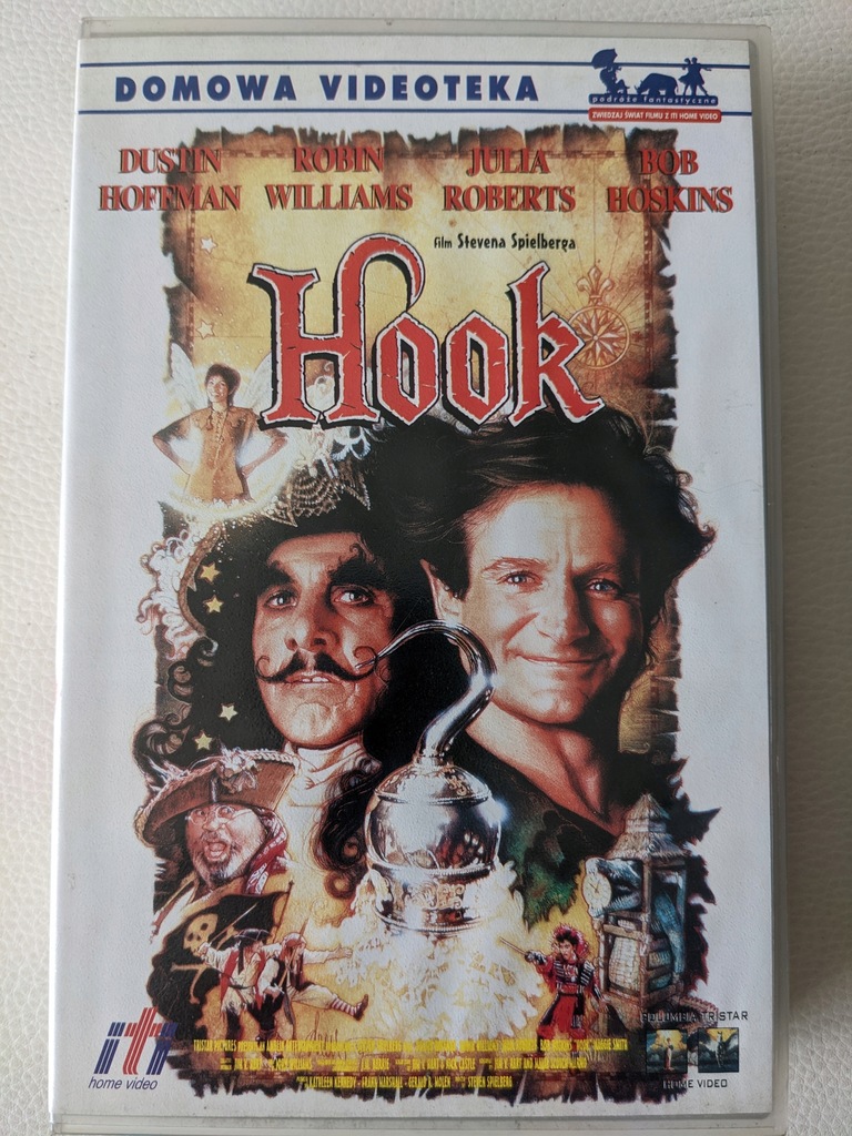 Hook film Spielberga kaseta VHS wideo - 12564735636 - oficjalne archiwum Allegro