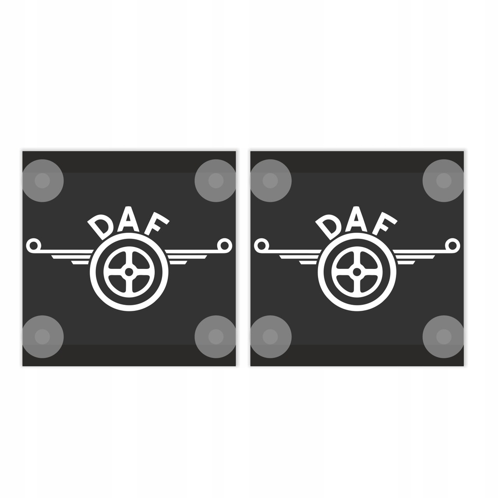 Tabliczka narożnikowa LED LOGO DAF 2 szt. - 10745226835 - oficjalne ...