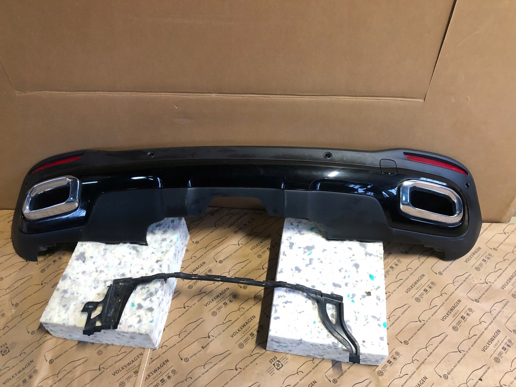 MERCEDES GLE AMG DUFUZOR OSŁONA ZDERZAKA TYŁ - 12444927296 - oficjalne ...