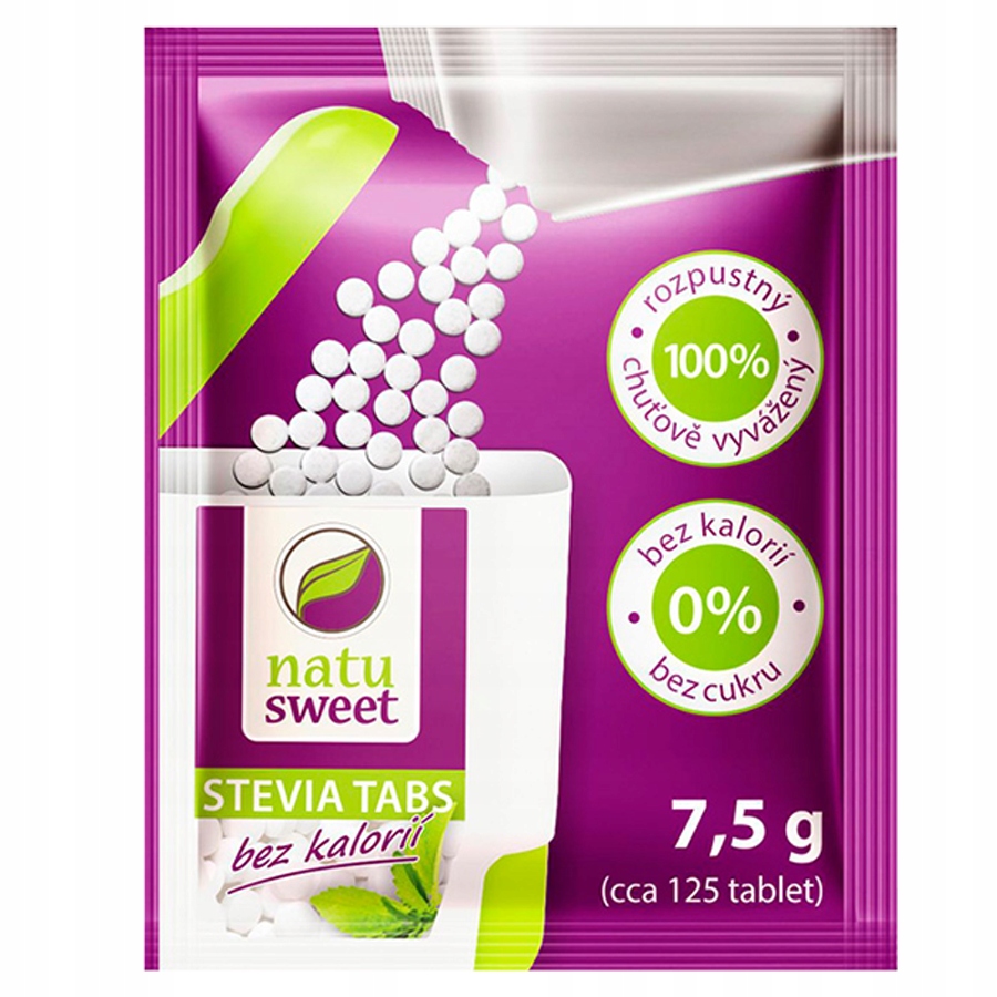 Natu Sweet Stewia w saszetkach 125 tab 7,5 g - 11634757954 - oficjalne ...