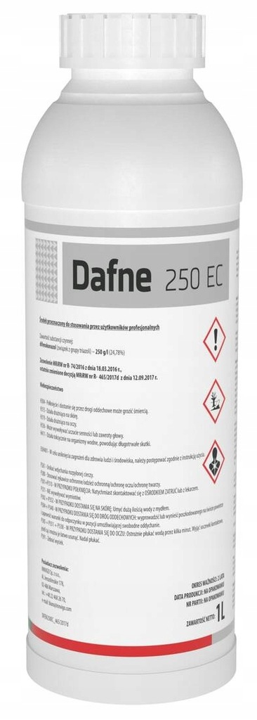 Dafne 250EC 1L zboża rzepak jabłoń grzybobójczy - 12742723312 ...
