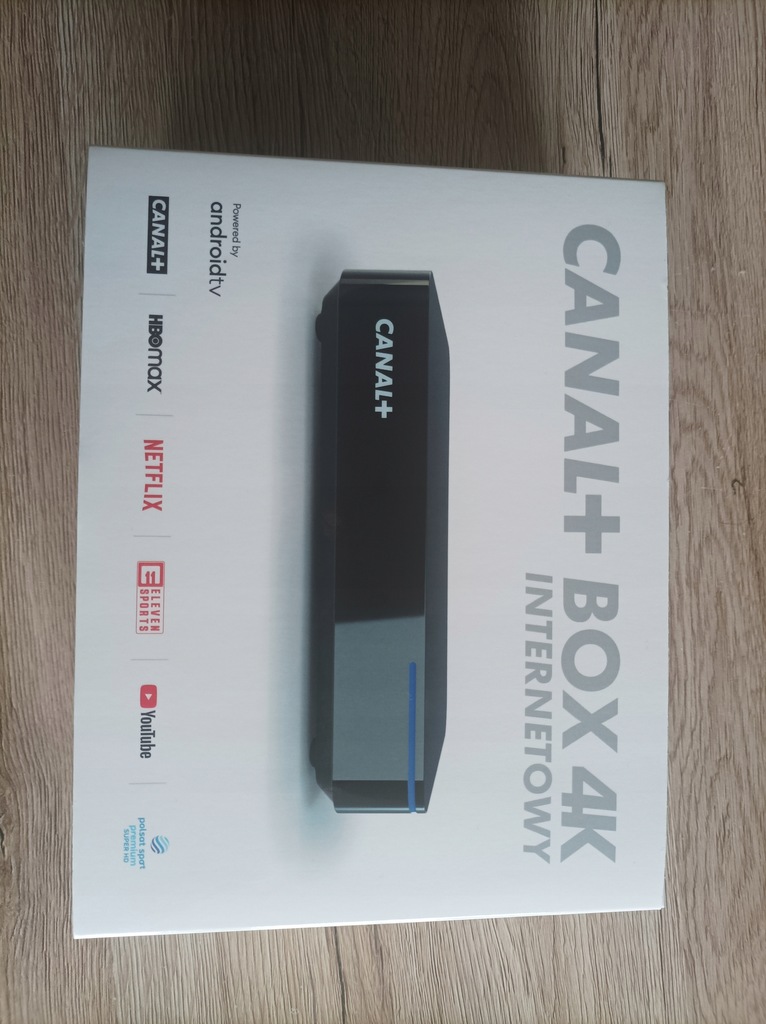 Canal+ BOX 4k Android TV MODEL HY4001 - 12804459545 - oficjalne archiwum Allegro
