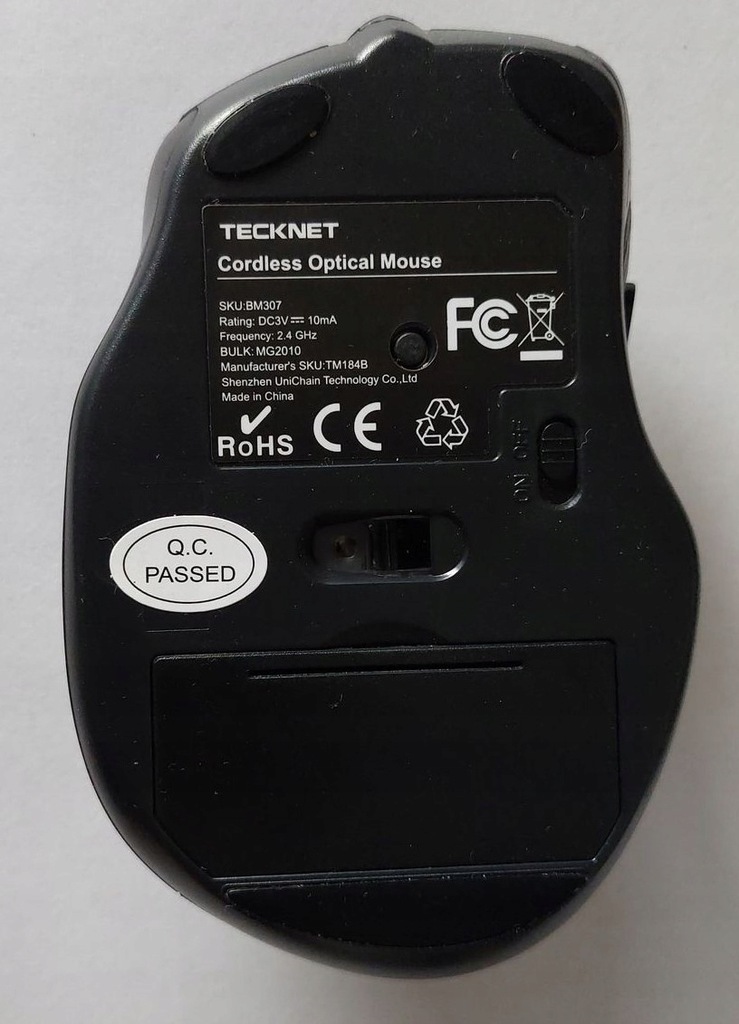 Myszka bezprzewodowa TeckNet BM307 sensor laserowy - 12690649936 ...