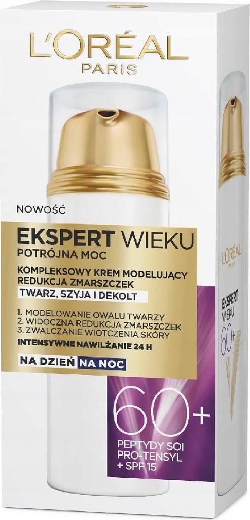 L'Oréal EKSPERT WIEKU Krem modelujący Dzień Noc 60 - 9652381523 ...