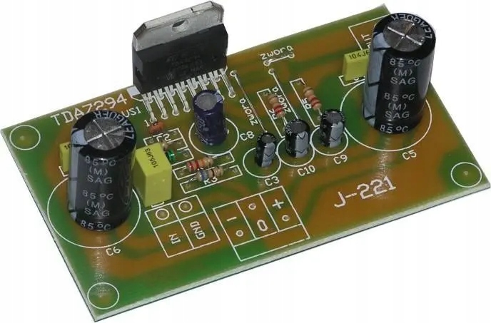 J-221 Wzmacniacz mocy 2x100W - KIT - 12820290396 - oficjalne archiwum ...