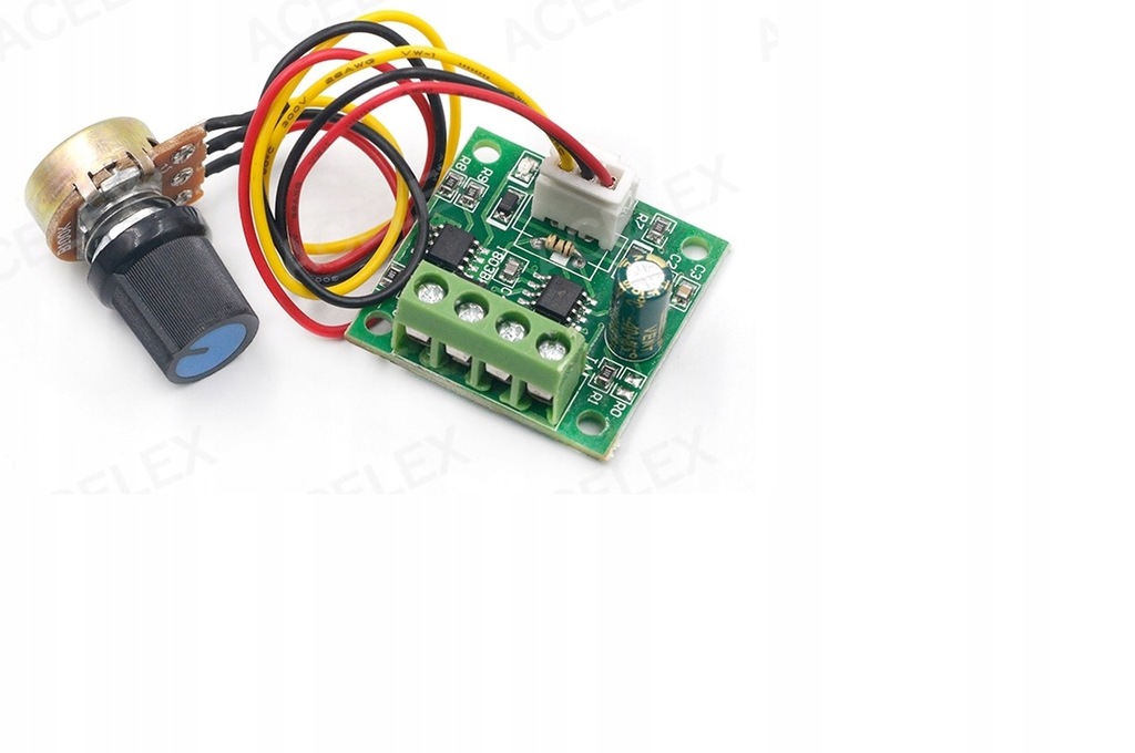 Regulator prędkości obrotów silnika PWM 1.8V-15V 2 - 11744070074 - oficjalne archiwum Allegro